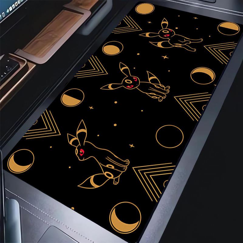Jual Mouse Pad Laptop Black Moon U-umbreon Mousepad XXL PC P-pokemonS ...