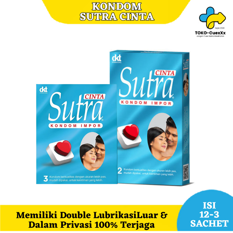 Jual Kondom Sutra Cinta Isi 12 Sachet - Kondom Double Lubrikasi Mudah ...