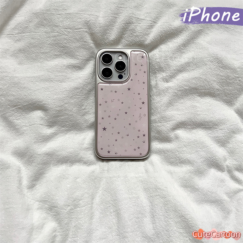 Jual Estetik Stars Bling Bling Hologram Case hp iPhone 16 13 15 17 11 ...