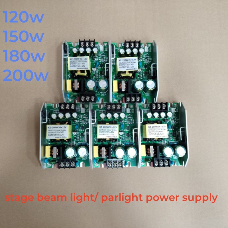 Jual Dual Output 120w 150w 180w 200w 24v 12v 36v Stage LED 54x3w ...