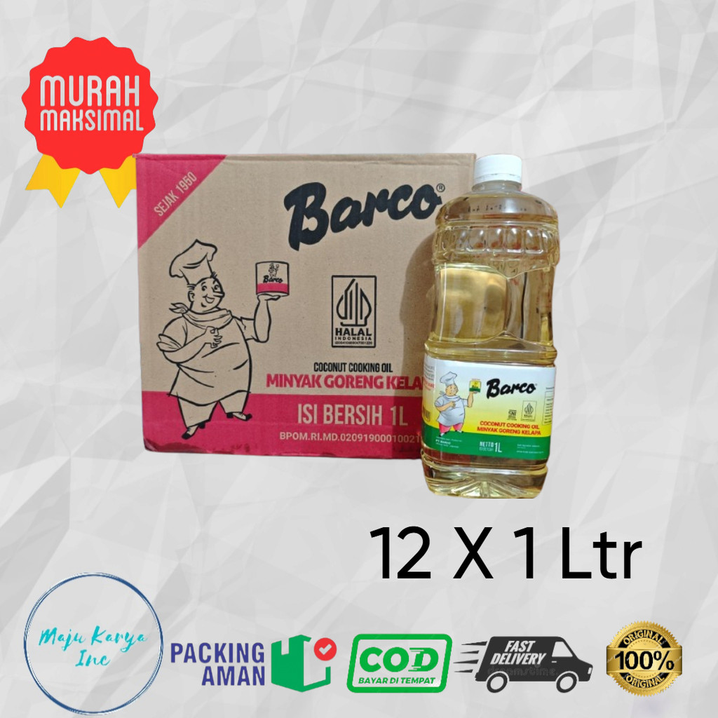 Jual Barco 1 liter botol 1 Dus isi 12 botol | Shopee Indonesia
