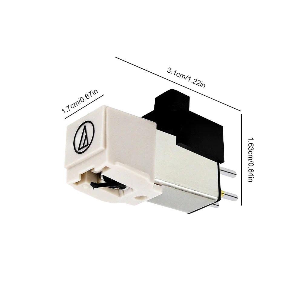 Jual AT3600L Diamond Record Player Needle Moving Magnetic Cartridge ...
