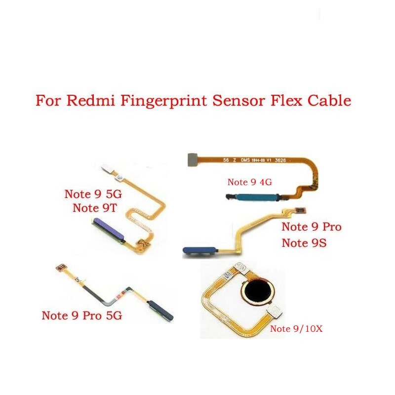 Jual Original Fingerprint Scanner For Xiaomi Redmi Note 10X 9 9S 9T Pro ...