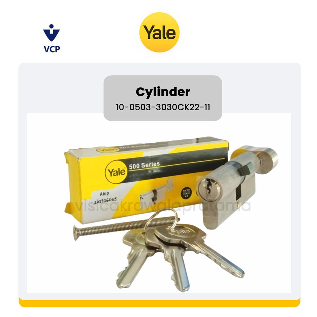 Jual Yale CK22 Cylinder 30x30mm – Silinder Kunci Pintu Euro Profile ...