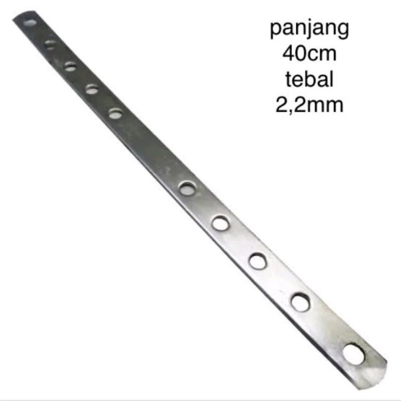 Jual PLAT BOLONG BESI SERBAGUNA // PANEL REM BESI XL 37 CM | Shopee ...