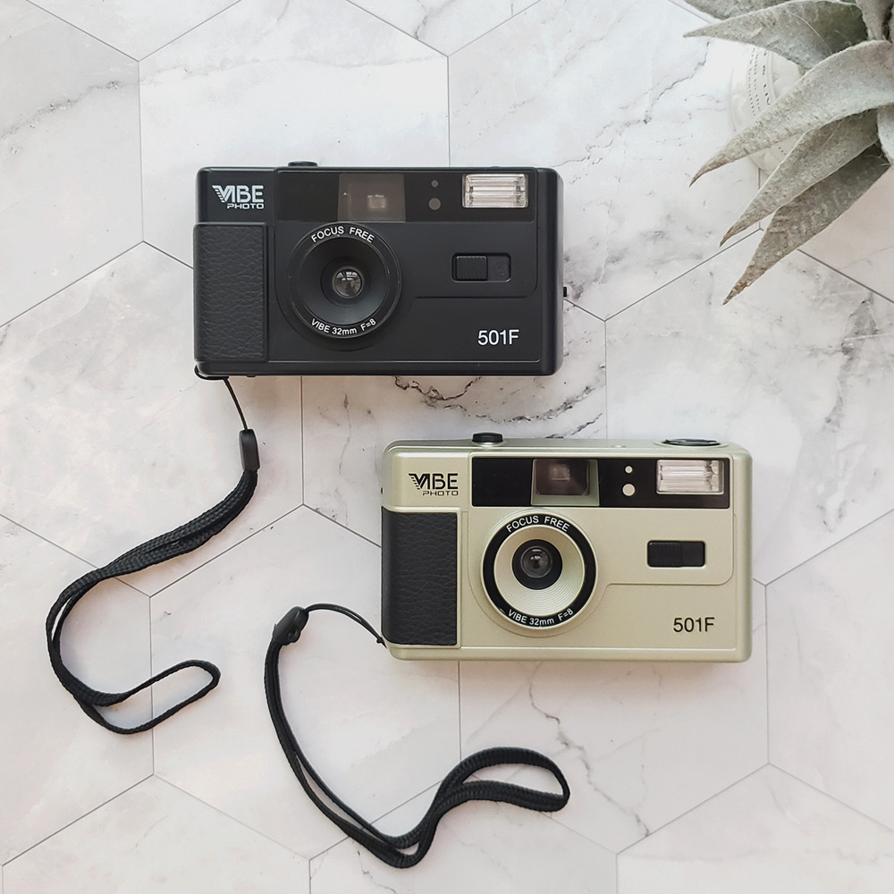 Jual Vibe Vintage Retro 501F 35mm Reusable Non-sposable Film Camera ...