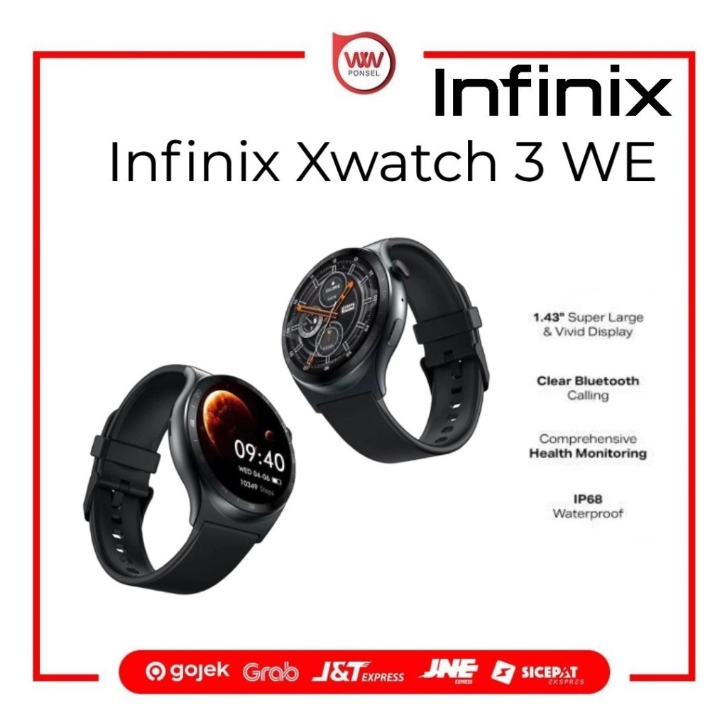 Jual Infinix SmartWatch X Watch 3 WE Garansi Resmi | Shopee Indonesia