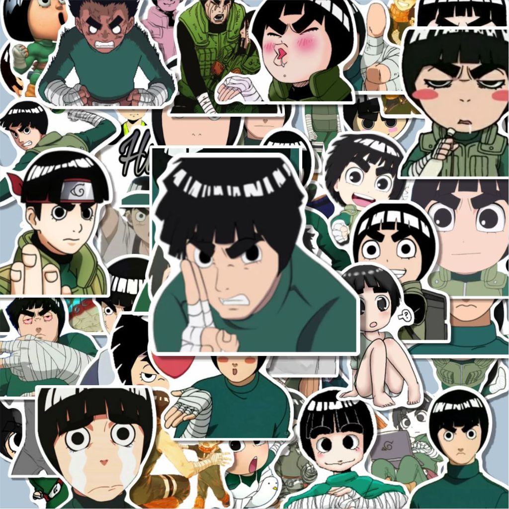 Jual 100PCS Lucu Stiker Roclee Naruto Character Stiker Aesthetic Stiker ...