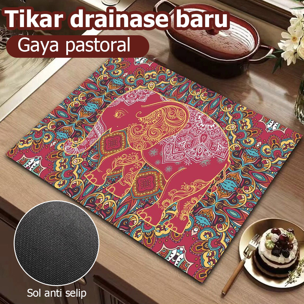 Jual Dapur Gaya Pedesaan Baru Tanah Diatomaceous Tanah Liat Kering Anti ...