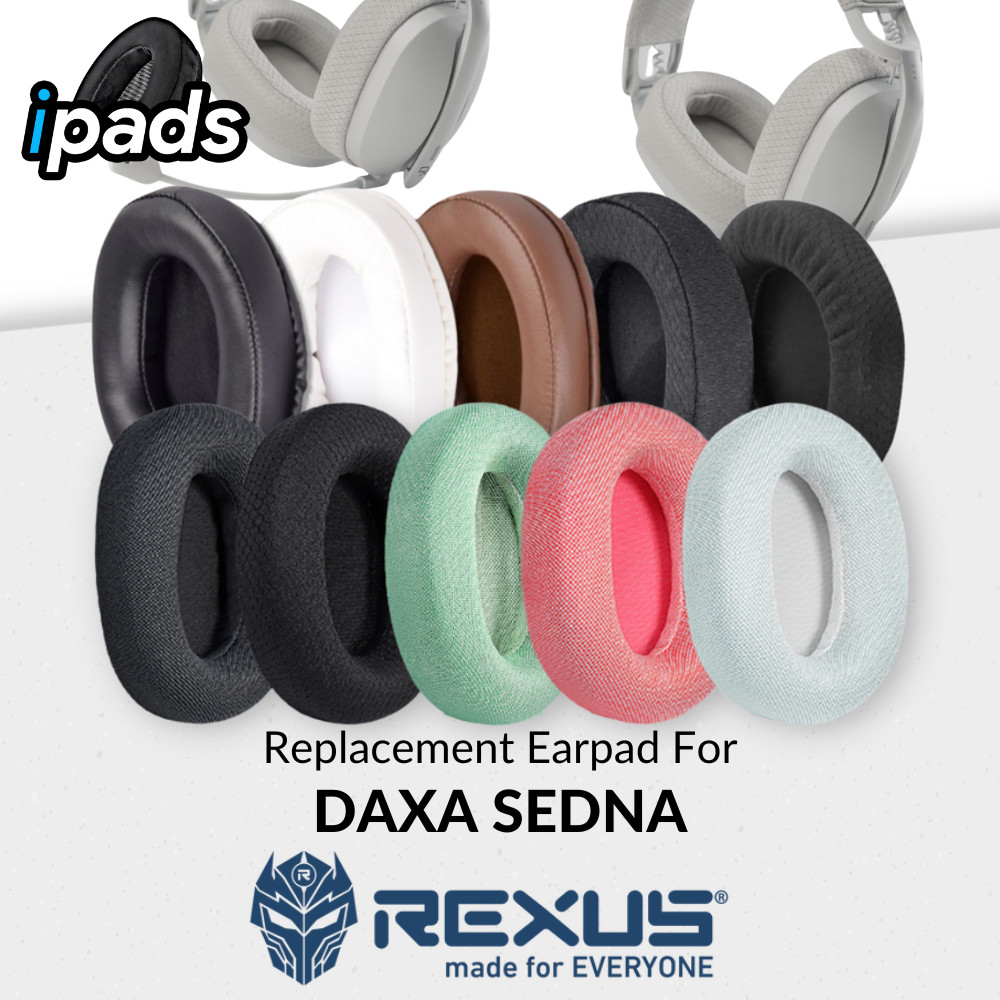 Jual Earcup Earpad Ear Cushion Rexus Daxa Sedna Busa Bantalan Foam Pad ...