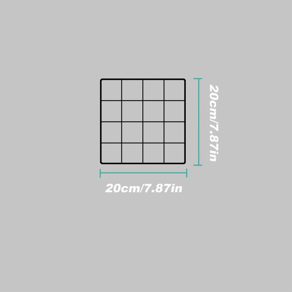 Jual Wall-Mounted Wire Grid Panel Organizer Hanging Display Wall ...