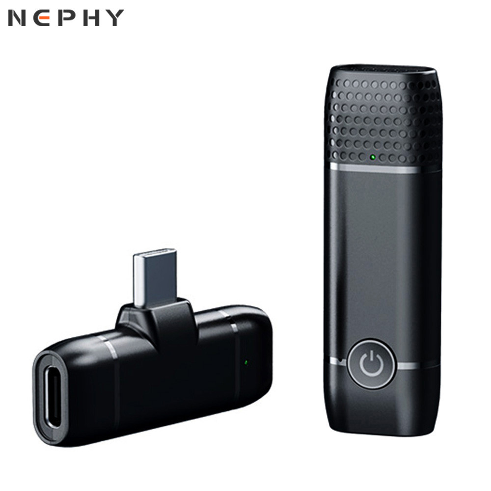 Jual Lavalier Wireless Microphone For Type C Android Mobile Phone ...