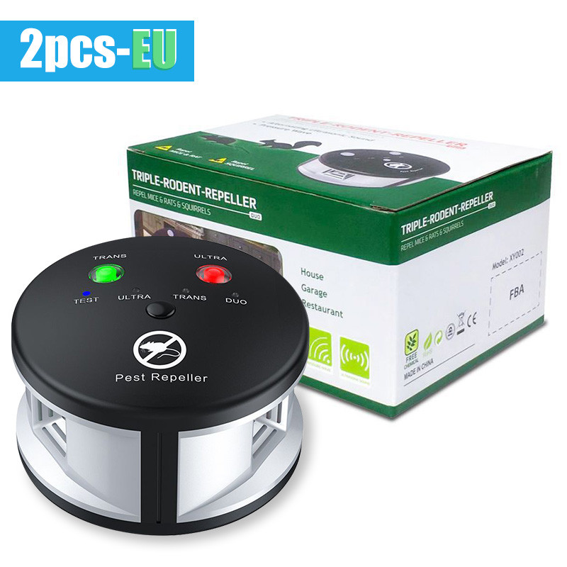 Jual Ultrasonic Mice Mouse Repeller Ultrasonic Electronic Pest Control ...