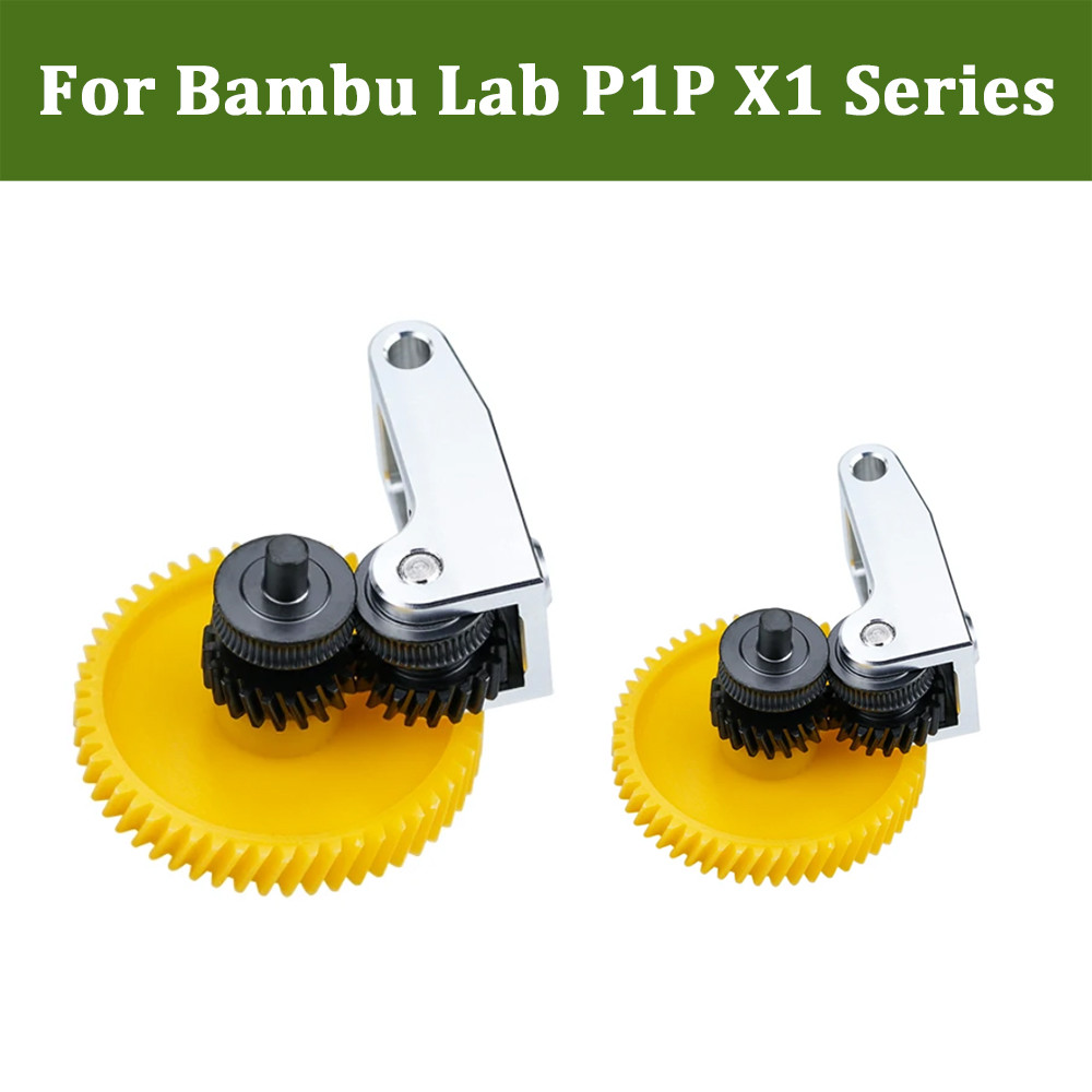 Jual Upgrade Extruder Gear For Bambu Lab P1P X1 Extruder Hardened Steel ...
