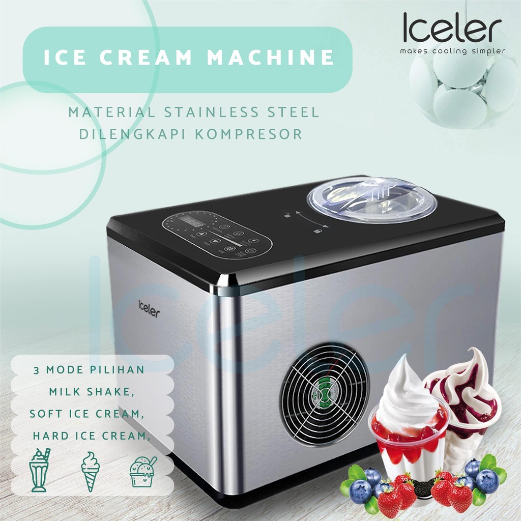 Jual Iceler Ice Cream Machine 3IN1 Mesin Es Krim Home Used Touch Screen ...