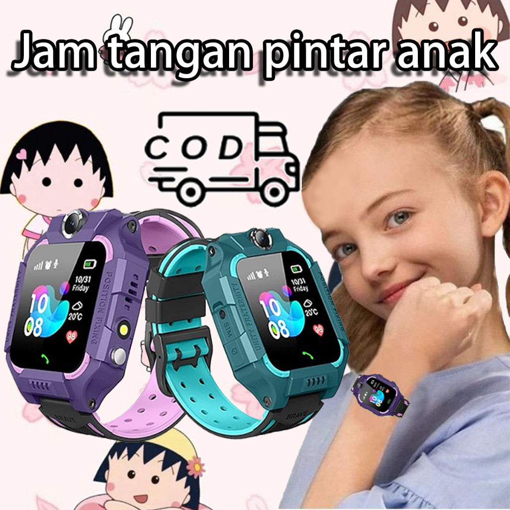 Jual COD IMO Anti Air IP67 Q19 Jam tangan anak telepon - anak Gps ...