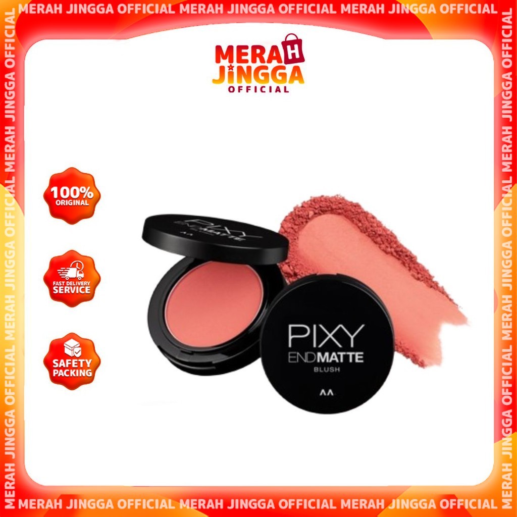 Jual PIXY End Matte Blush | Merah Jingga Official | Shopee Indonesia