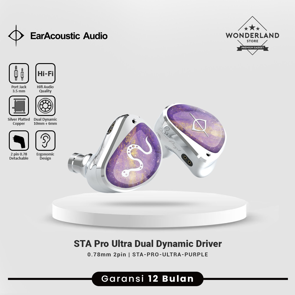 Jual EarAcoustic STA Pro Ultra Dual Magnetic Graphene Diaphragm Driver ...