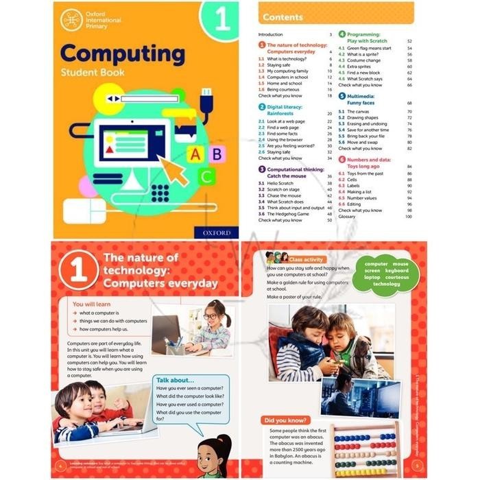 Jual Oxford International Primary Computing 1 2 3 4 5 6 Student Book | Buku IT Komputer Anak SD ...