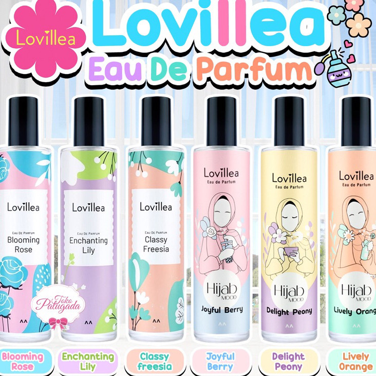 Jual Lovillea Eau De Parfume | Eau De Parfum Hijab 100ml | Shopee Indonesia