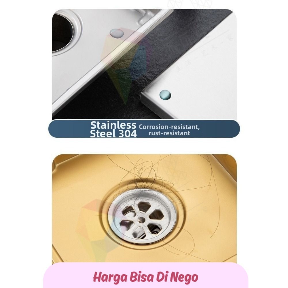 Jual TTS AntiOdor Floor Drain Cover Recessed Square Drainage Covers ...