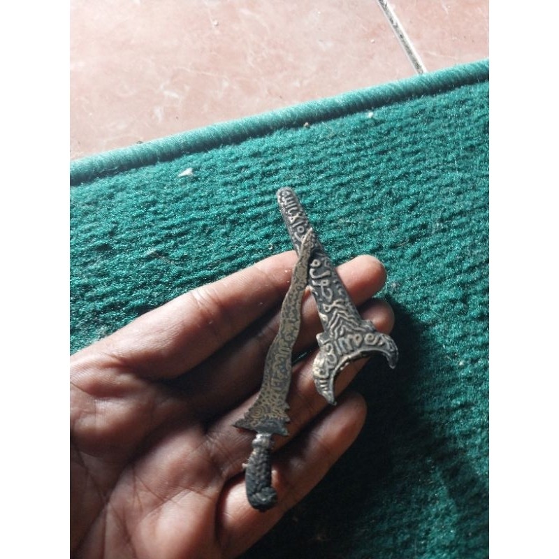 Jual keris kecil tipis kaligrafi arap koleksi | Shopee Indonesia