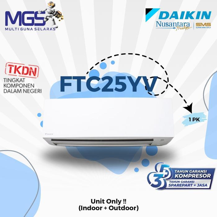 Jual STC25YV (Ac Daikin 1PK Nusantara R32) | Shopee Indonesia