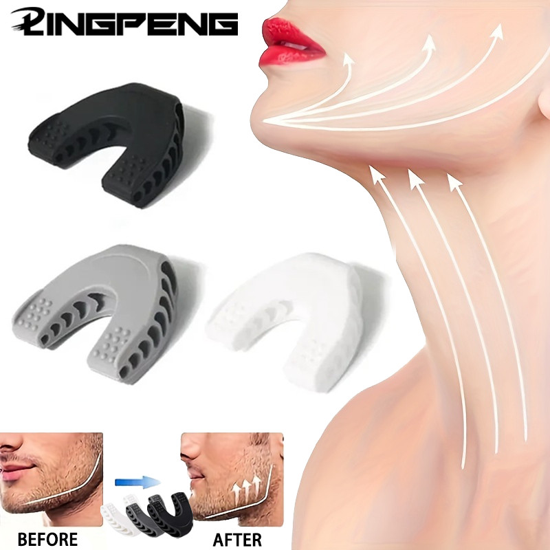 Jual U Shape Jaw Exerciser New Facial Pop N Go Mouth Jawline Face ...