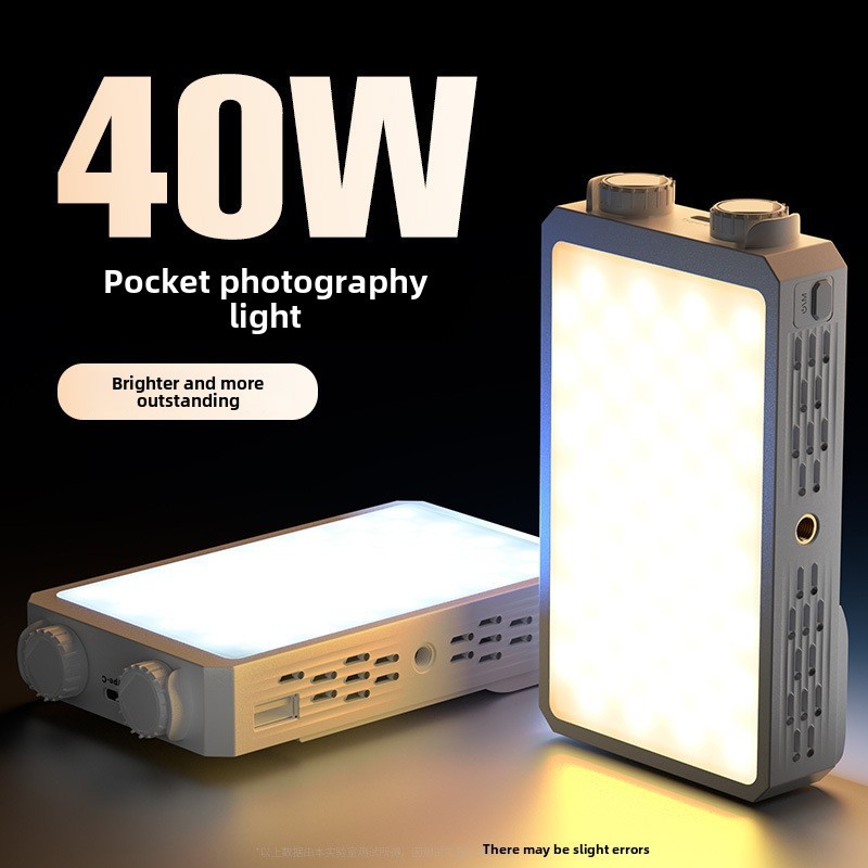 Jual Portable LED video light 40W mini small portable fill light with ...