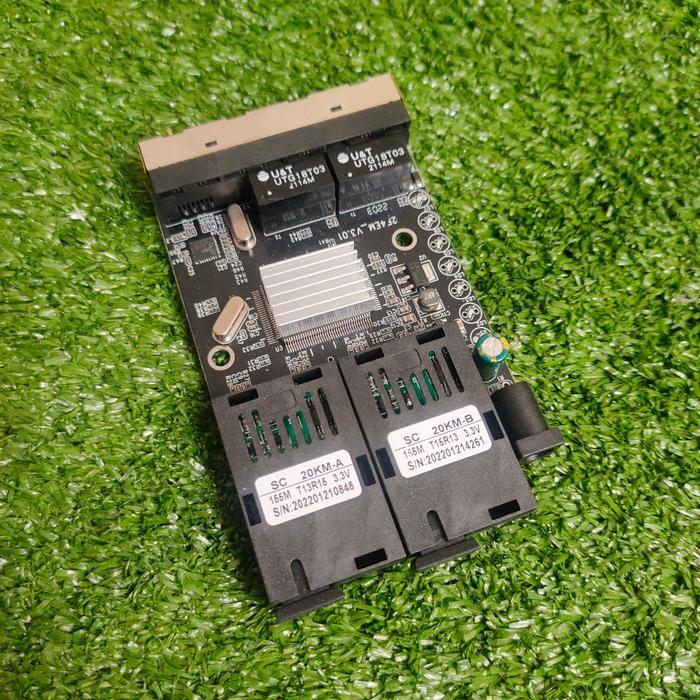 Jual Genius id HTB Fiber Media Converter 2FO 4LAN - 2SC 4RJ45 Support ...