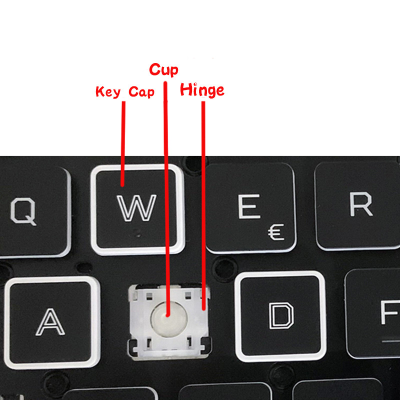 Jual New Replacement Keycap Key cap Hinge For Lenovo IBM Thinkpad E14 ...