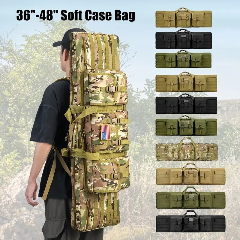 Jual 47 inch tactical gun bag Molle rifle bag Sniper air gun bag ...