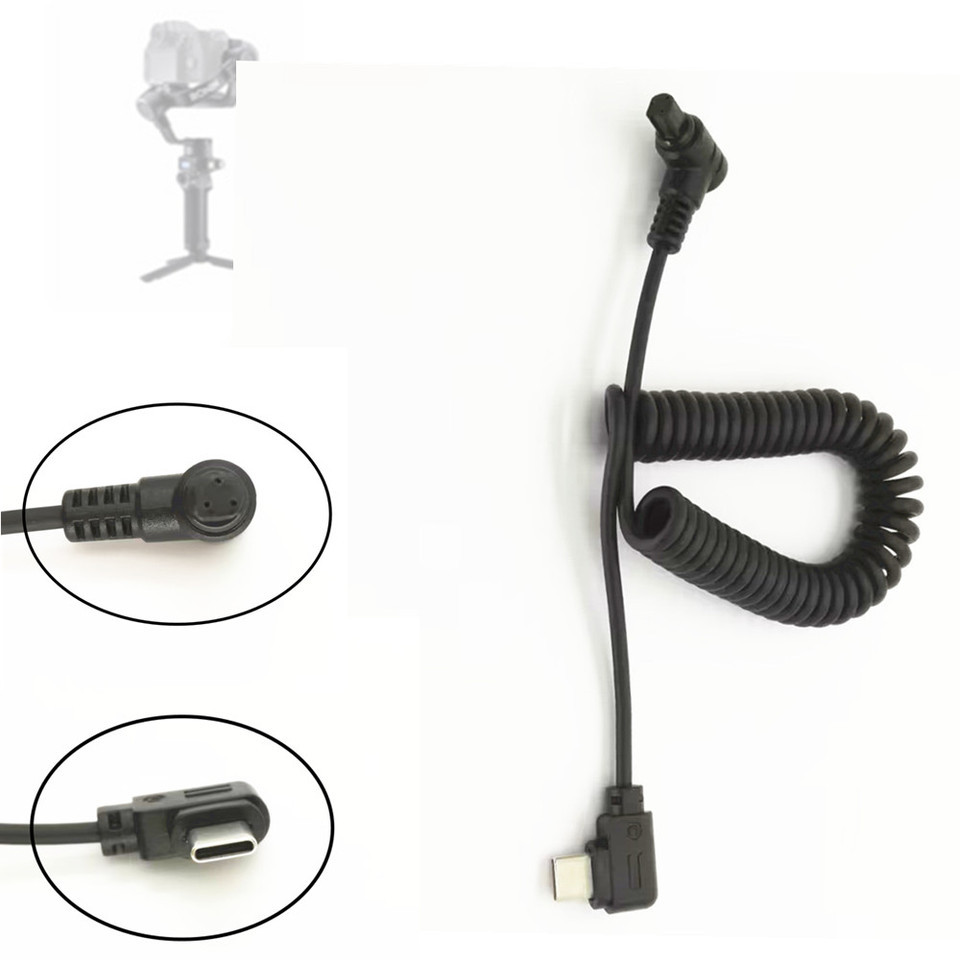 Jual TypeC to N3 Shutter Control Cable for DJI Ronin SC RSC2 RS4 RS3 ...