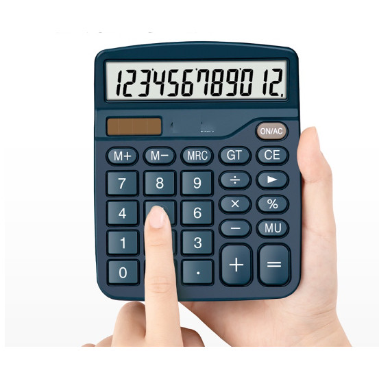 Jual Kalkulator Energi Surya 12-Digit Electronic Calculator KIDO KK-837 ...