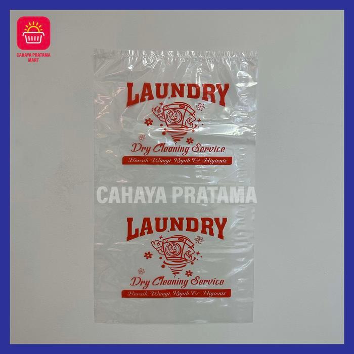 Jual (Cozy Griya Store) PLASTIK PP LAUNDRY Plastik Laundri Sablon PP ...