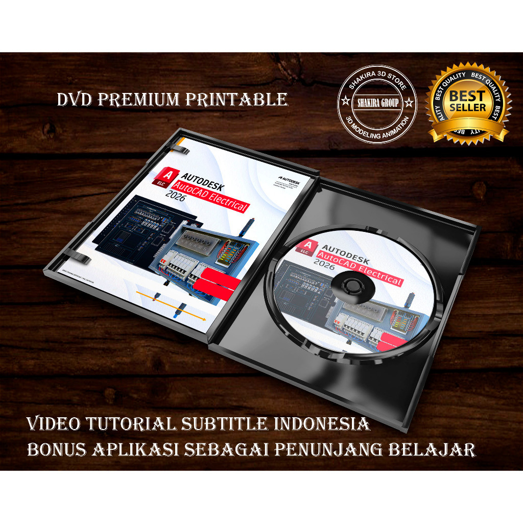 Jual AutoCAD Electrical plus Video Tutorial Mastering SUBTITLE BAHASA ...