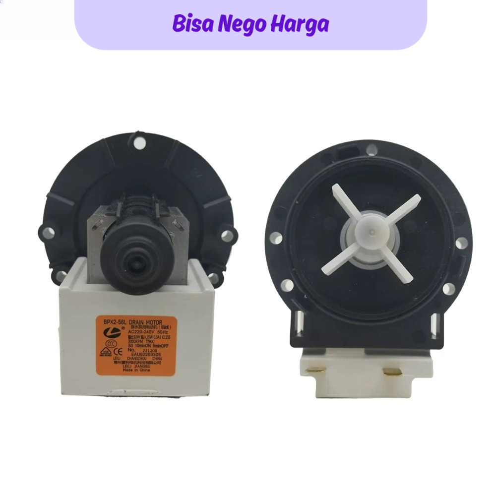 Jual KKC New For LG Washing Machine Drain Pump Motor BPX256L AC220240V ...