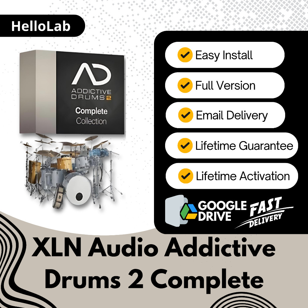 Jual [WIN/MAC] XLN Audio Addictive Drums 2 Complete Collection v2.3.5.4 ...