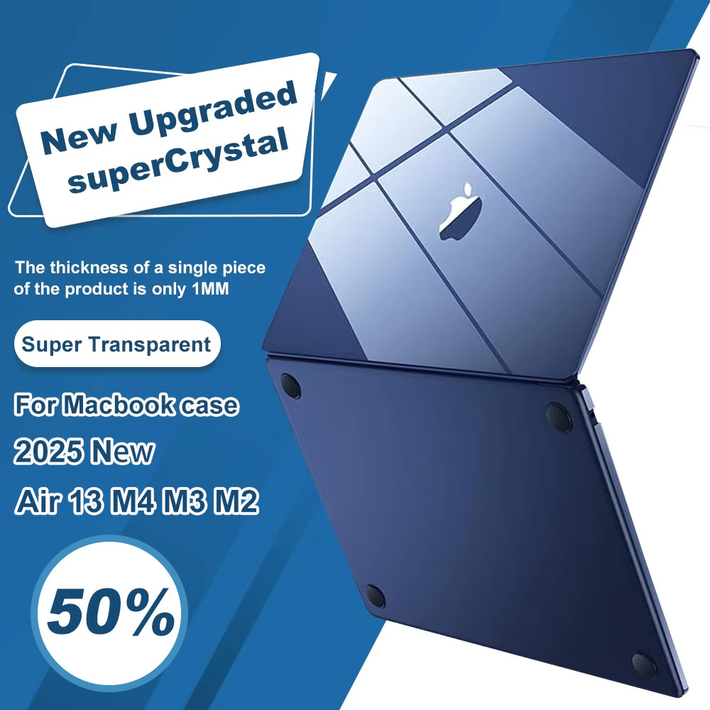 Jual For MacBook Air 13 M4 Case 2025 For Macbook Air 13 M3 M2 2024-2022 ...