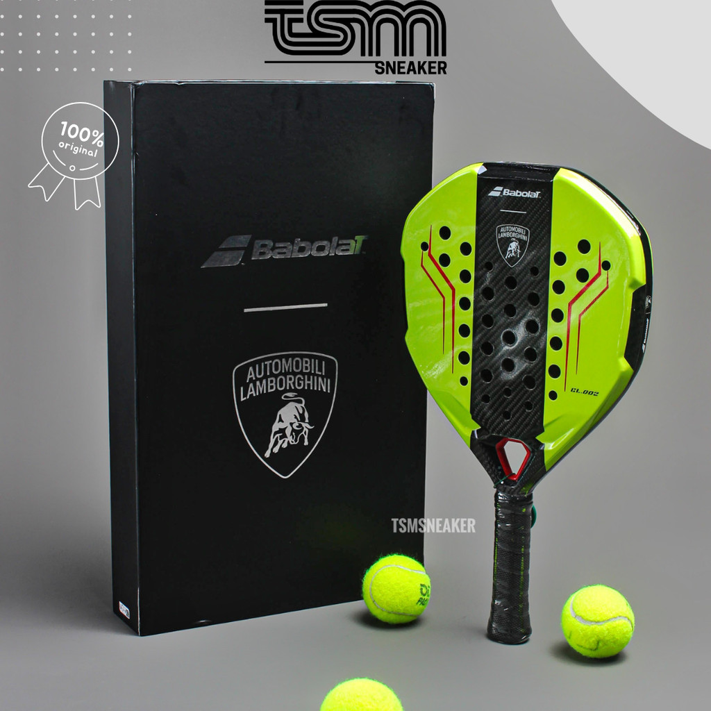 Jual Racket Padel Babolat X Lamborghini BL002 Yelow 100% Authentic | Shopee Indonesia