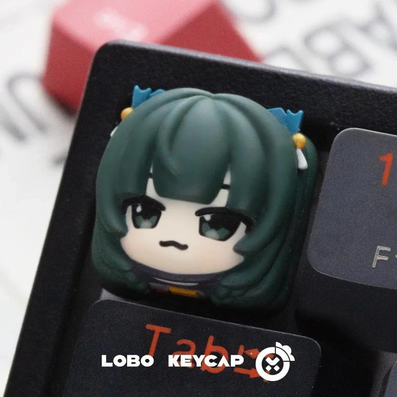 Jual Lobo Qing Yi Zenless Zone Zero / ZZZ Theme Artisan Keycaps Resin ...