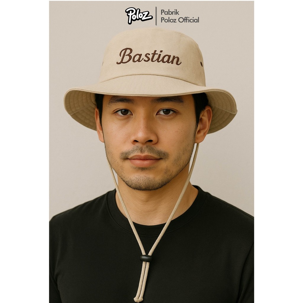 Jual Topi Rimba Dewasa Custom Bordir Nama | Topi Outdoor Bordir Nama ...