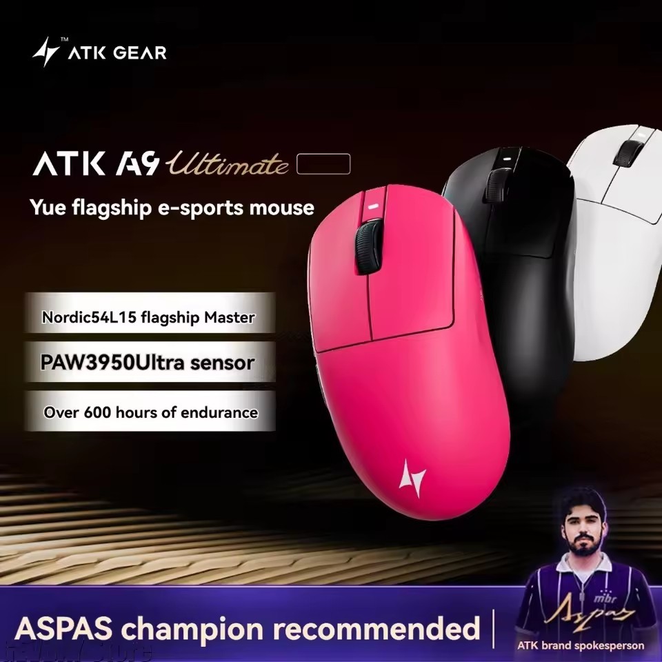 Jual ATK Dragonfly A9 Ultimate Gaming Esports 2.4g Wireless Mouse ...