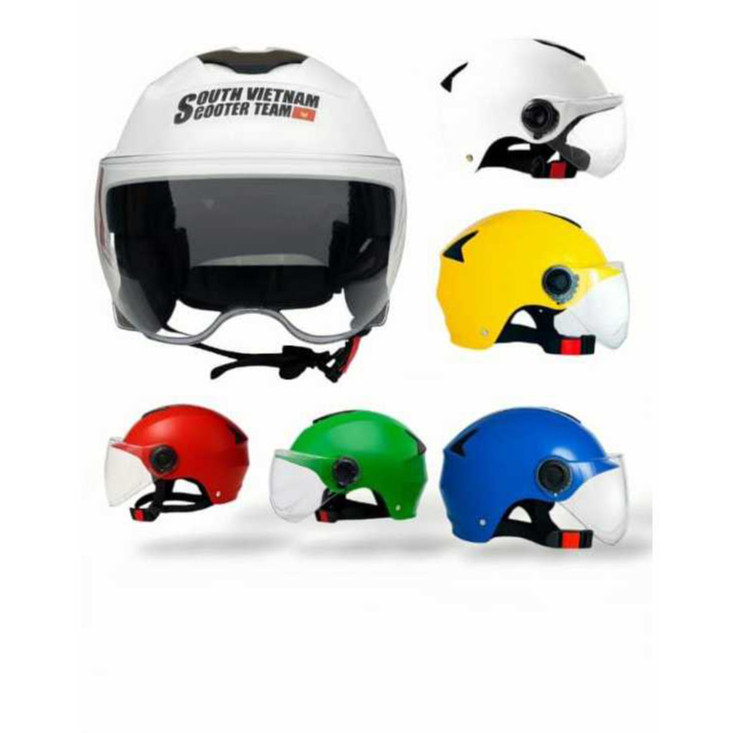 Jual TW STORE - HELM SEPEDA MOTOR LISTRIK HELEM VIETNAM HALF FACE ...