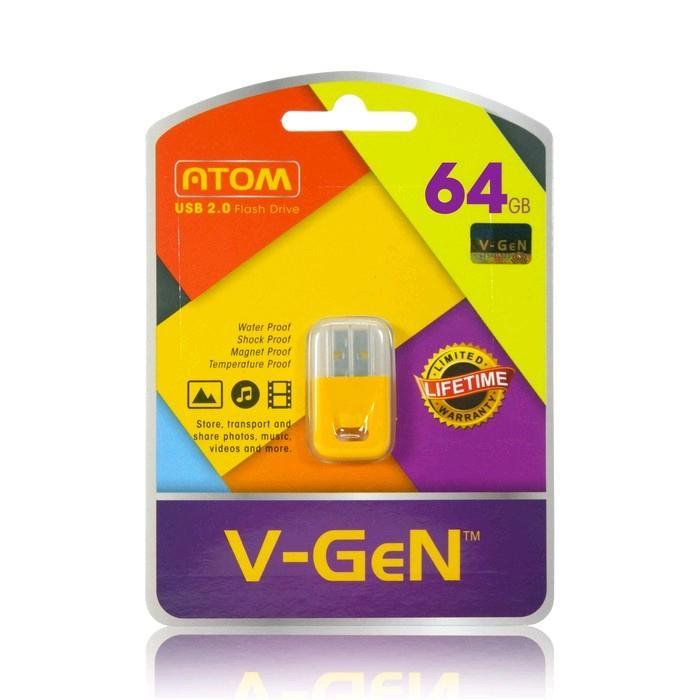 Jual PIXELPOINT Flashdisk V-Gen Atom 8GB 16GB 32GB 64GB USB Flashdisk ...