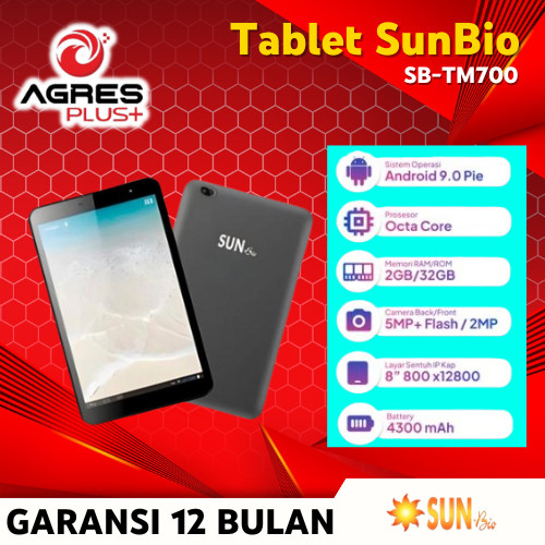Jual TABLET SUNBIO 2GB/32GB SB-TM700 8 Inch IPS 4G LTE NEW GARANSI ...