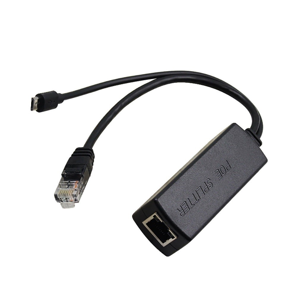Jual Gigabit POE Splitter 101001000Mbps 48V To 5V 12V Micro USBTypeCDC ...