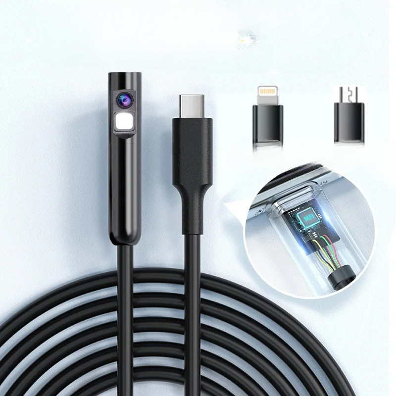 Jual 2MP OTG Endoscope Camera Automotive Boroscope pection Camera ...