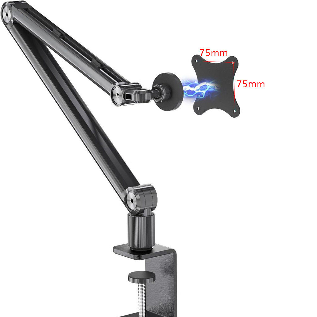 Jual Portable Monitor Holder Magnet Adsorption VESA Mount Folng Stand ...