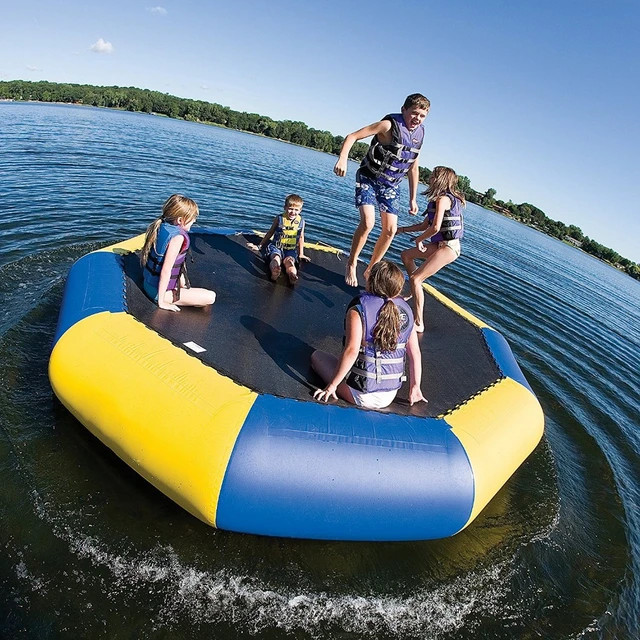 Jual Inflatable Water Park Trampoline Inflatable Water Trampoline ...